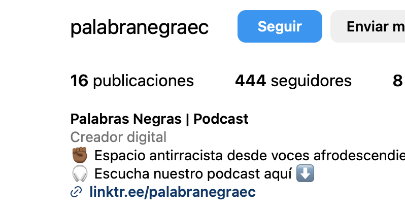 Palabras Negras - SembraMedia