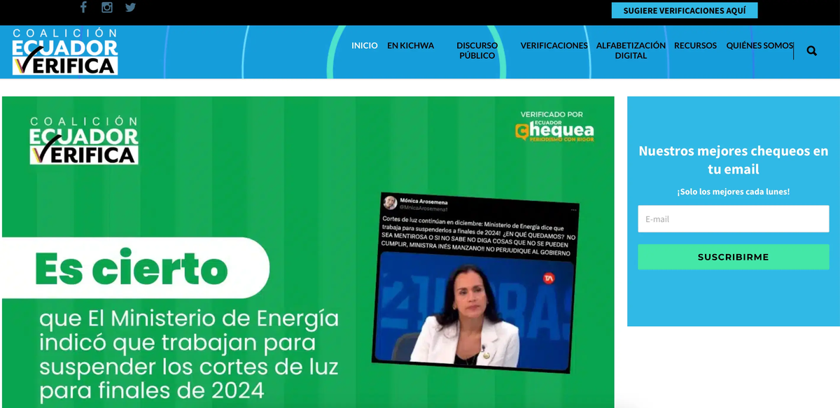 Ecuador Verifica - SembraMedia